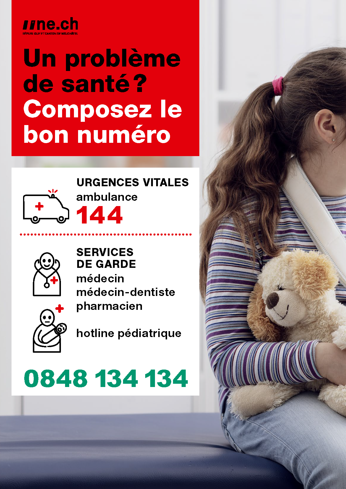 Hotline Pédiatrique0848 134 134 – RSN